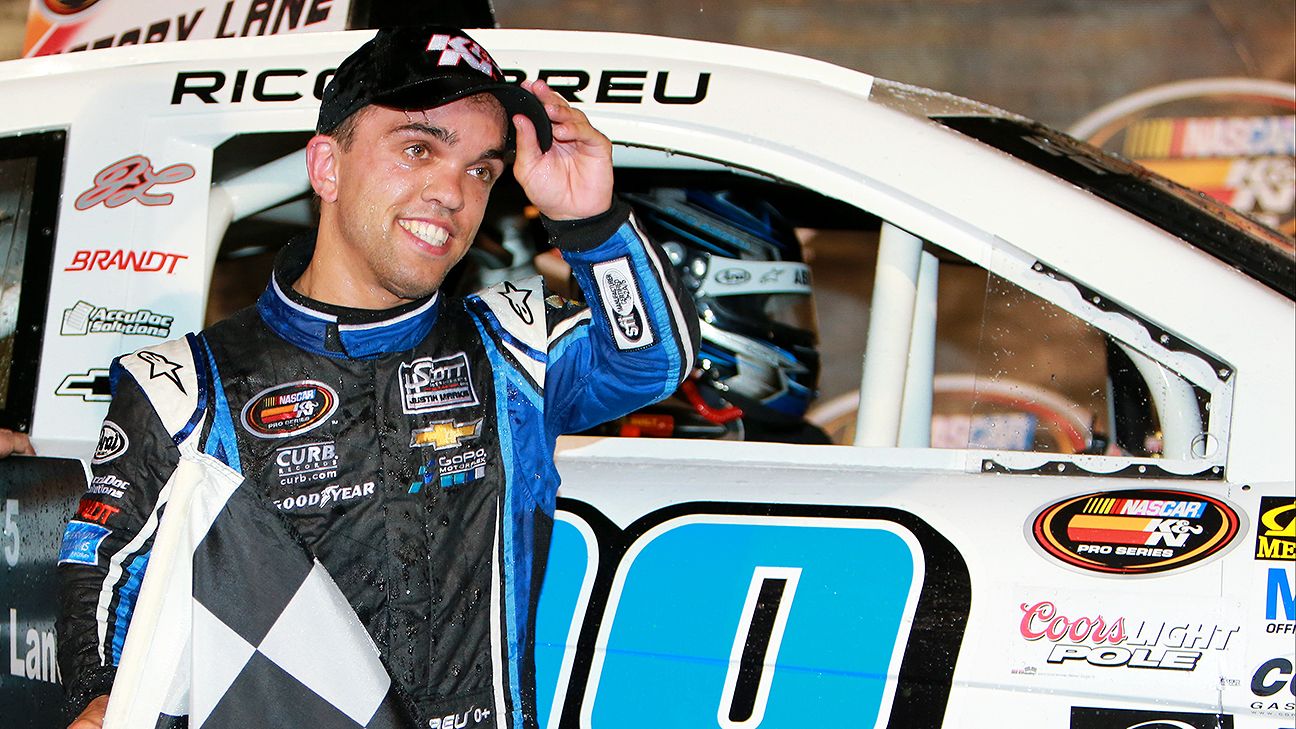 Rico Abreu gets 1st stock car win in NASCAR K&N Pro Series East event ...