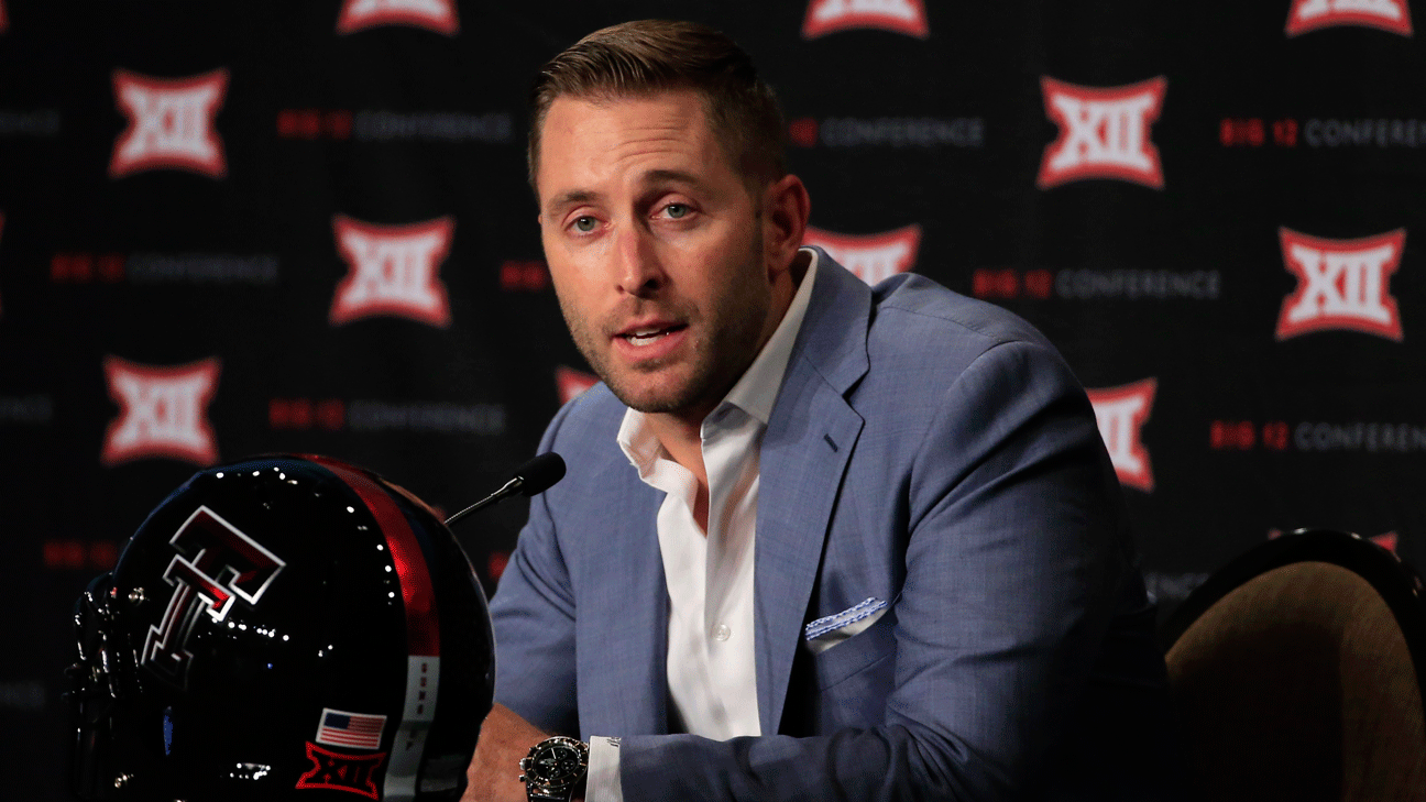 Kliff Kingsbury ready to settle Mahomes vs. Webb in August - Big 12 ...
