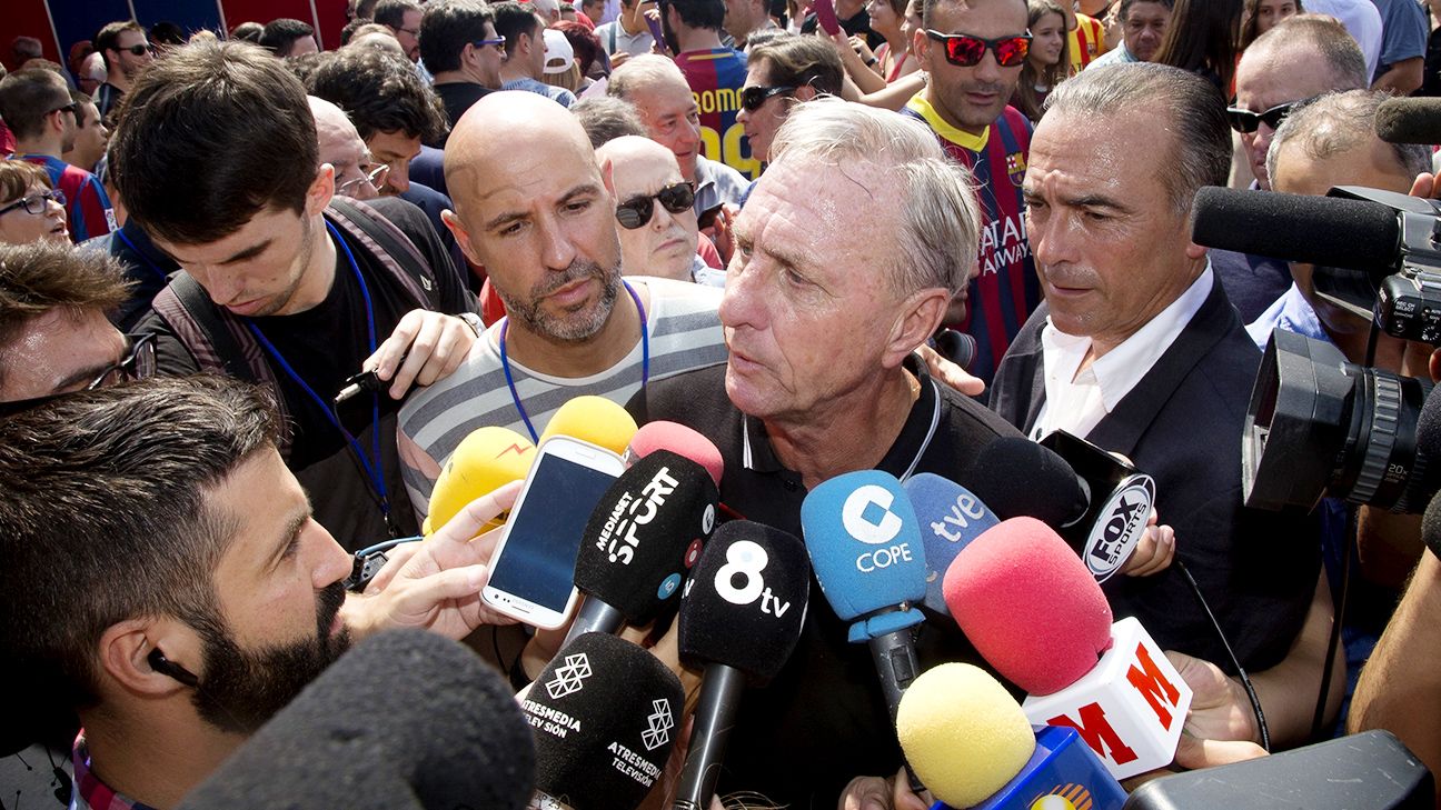 Cruyff one of football's romantics - ESPN