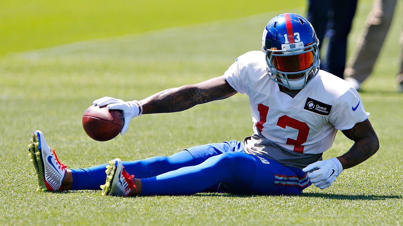 Bleachers buckle as fans flock for Odell Beckham Jr. autographs - ESPN