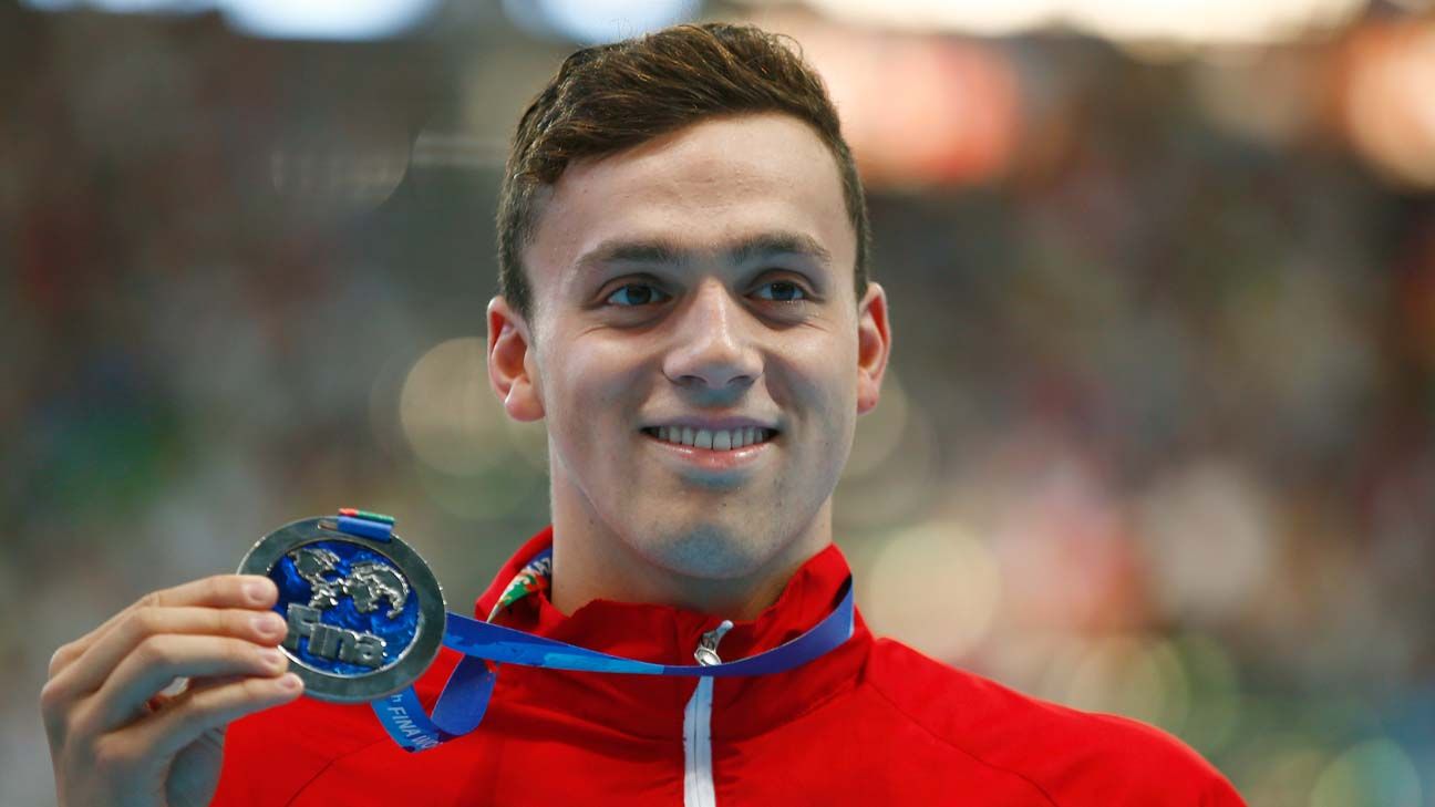 Swimmer James Guy claims silver to open Great Britain's World ...