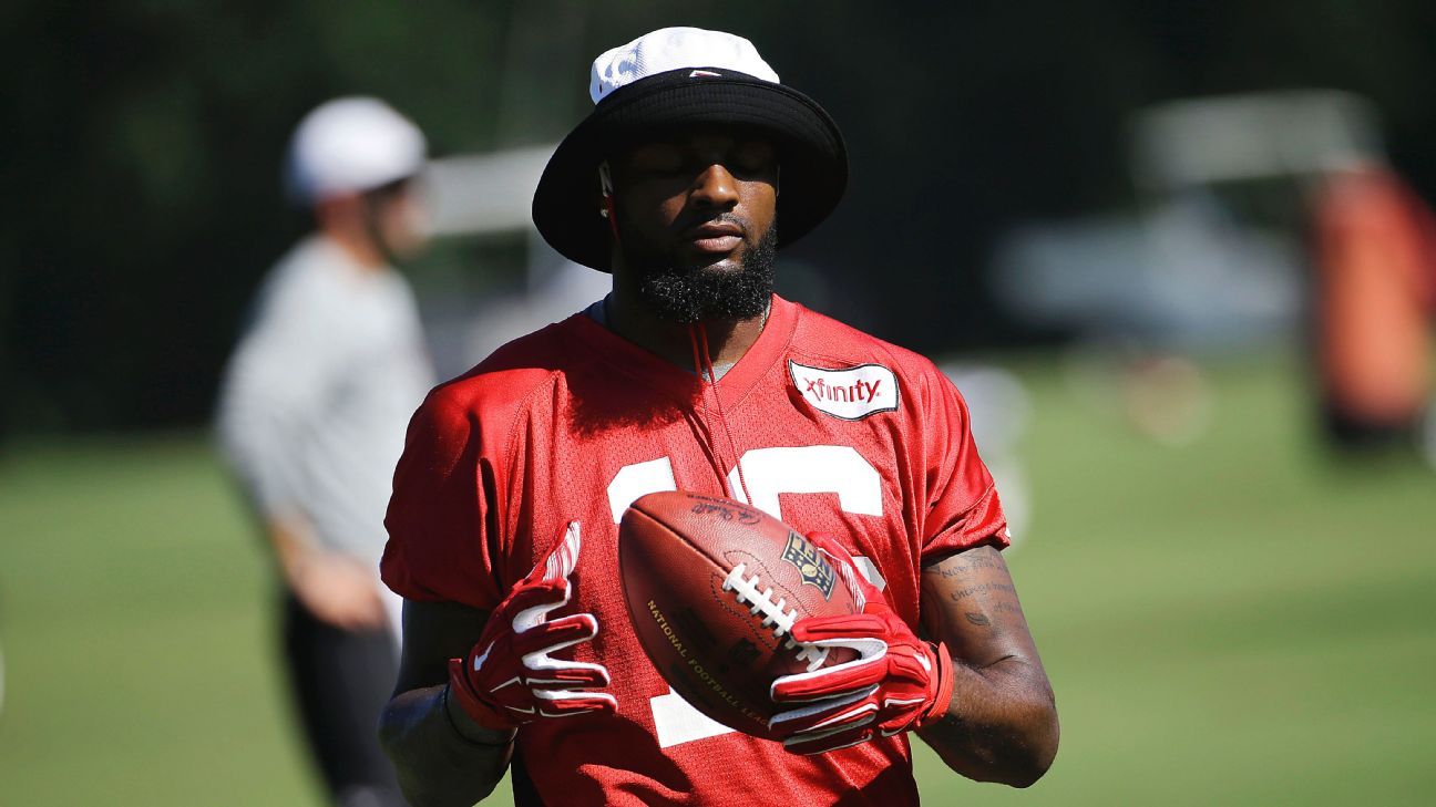 Atlanta Falcons rookie Justin Hardy patiently waiting for his chance ...