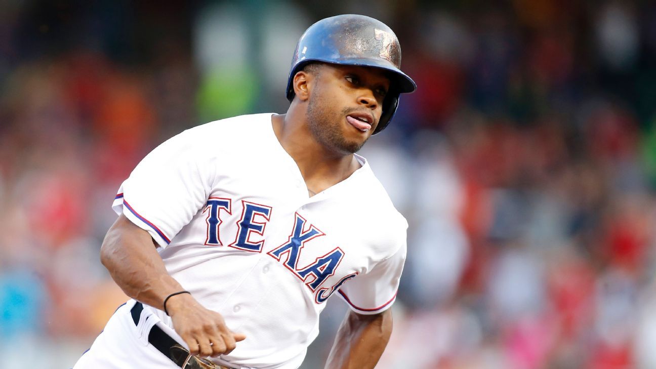 Texas Rangers send Delino DeShields to Triple A - ESPN