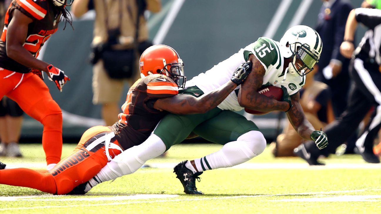 Brandon Marshall sparks New York Jets in season-opening win - ESPN ...