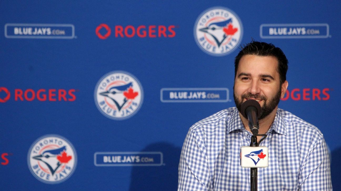 Anthopoulos tops list of MLB Executive of the Year candidates - ESPN ...