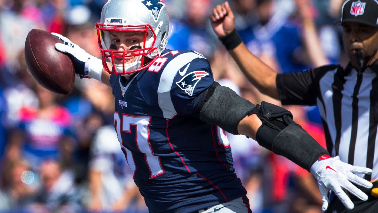 Rob Gronkowski already on cusp of 60 TDs, highlighting his dominance ...