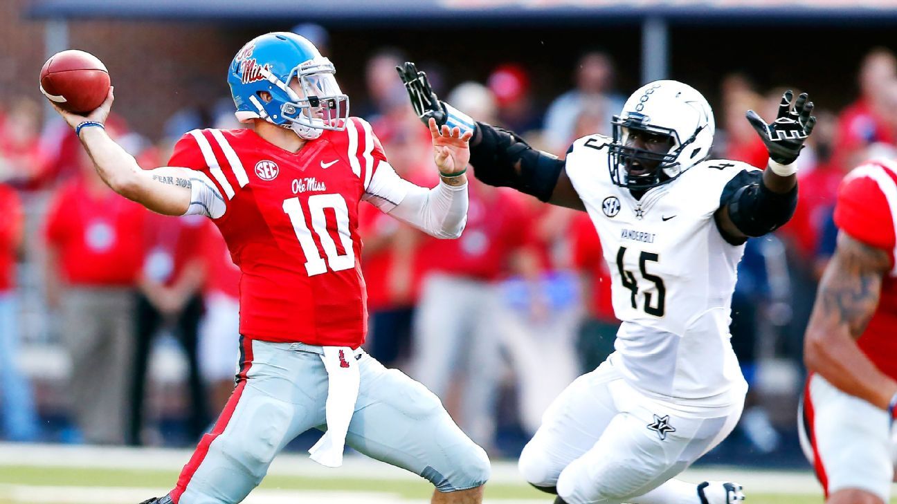 Ole Miss Rebels QB Chad Kelly takes advantage of second chance - ESPN