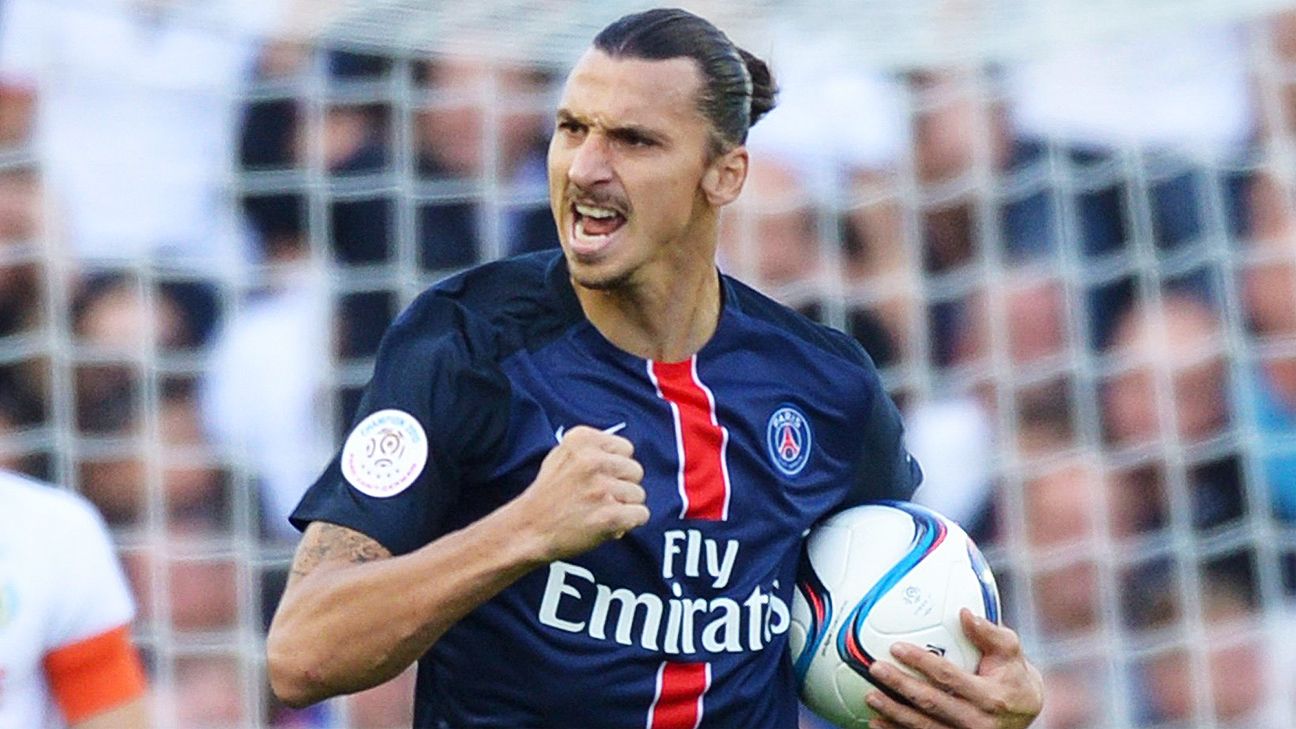 Zlatan Ibrahimovic form of no concern to PSG says Maxwell - ESPN
