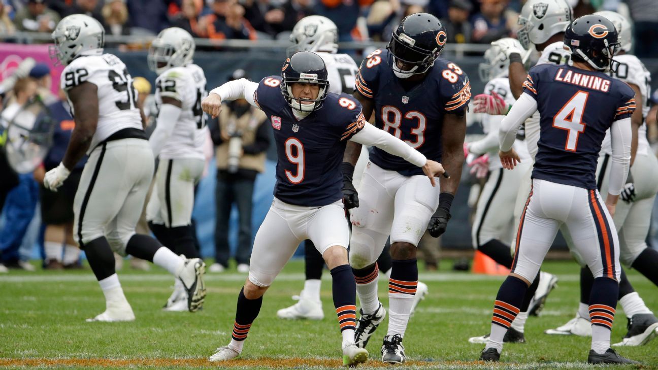 Chicago Bears releasing kicker Robbie Gould - ESPN