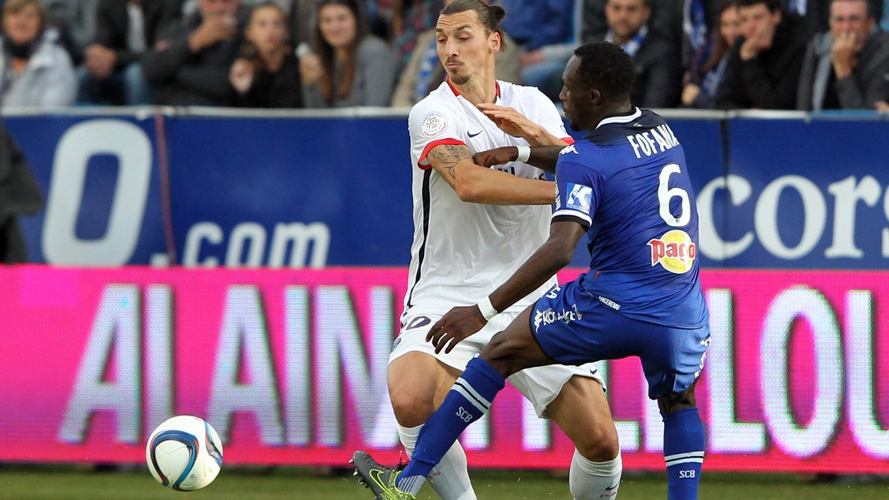 Zlatan Ibrahimovic's two goals carry PSG to win at Bastia - ESPN