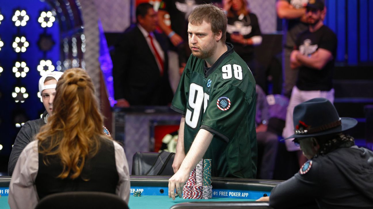 World Series of Poker down to 6 men vying for $7.6M prize - ESPN