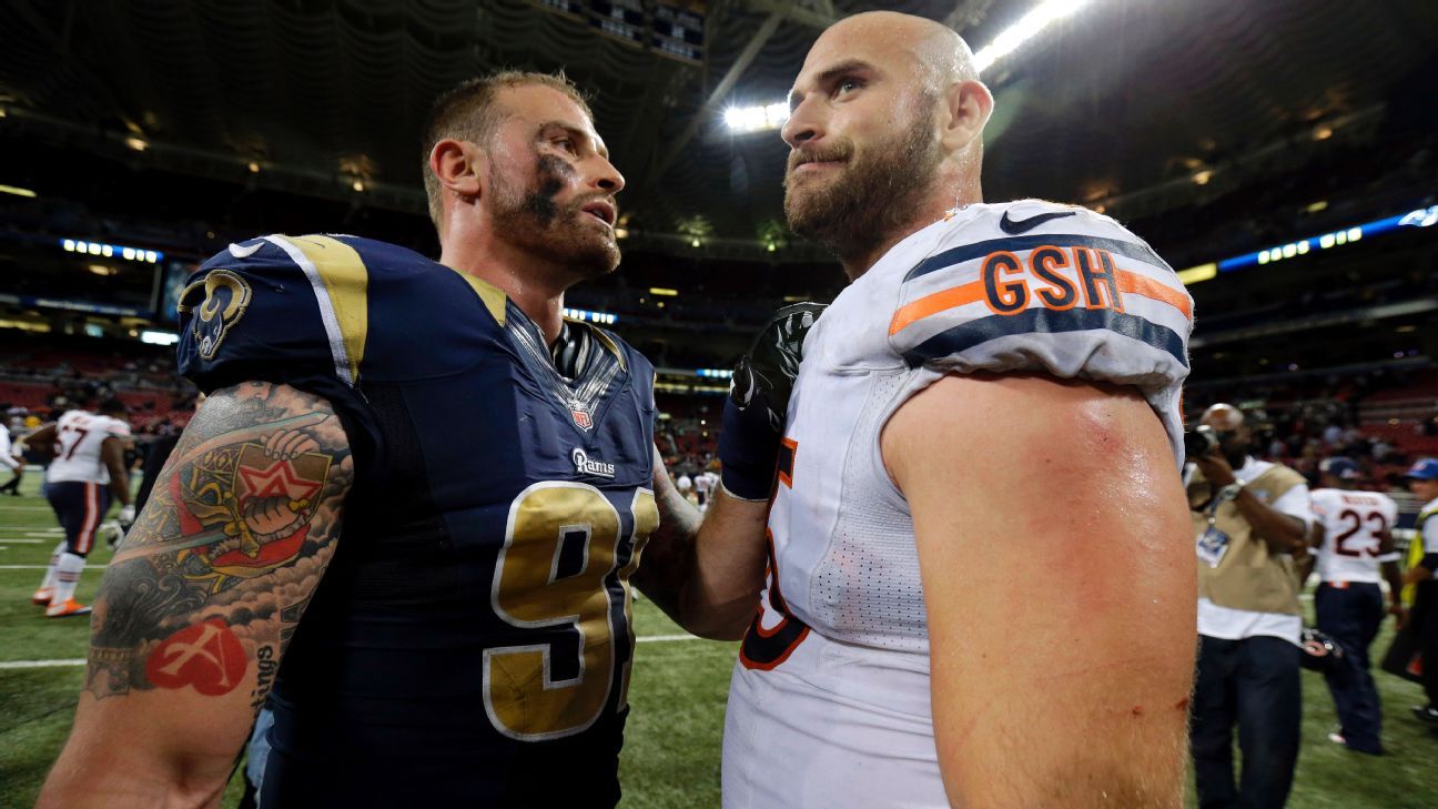Bears' Kyle Long says it's 'no fun' playing against brother Chris Long ...