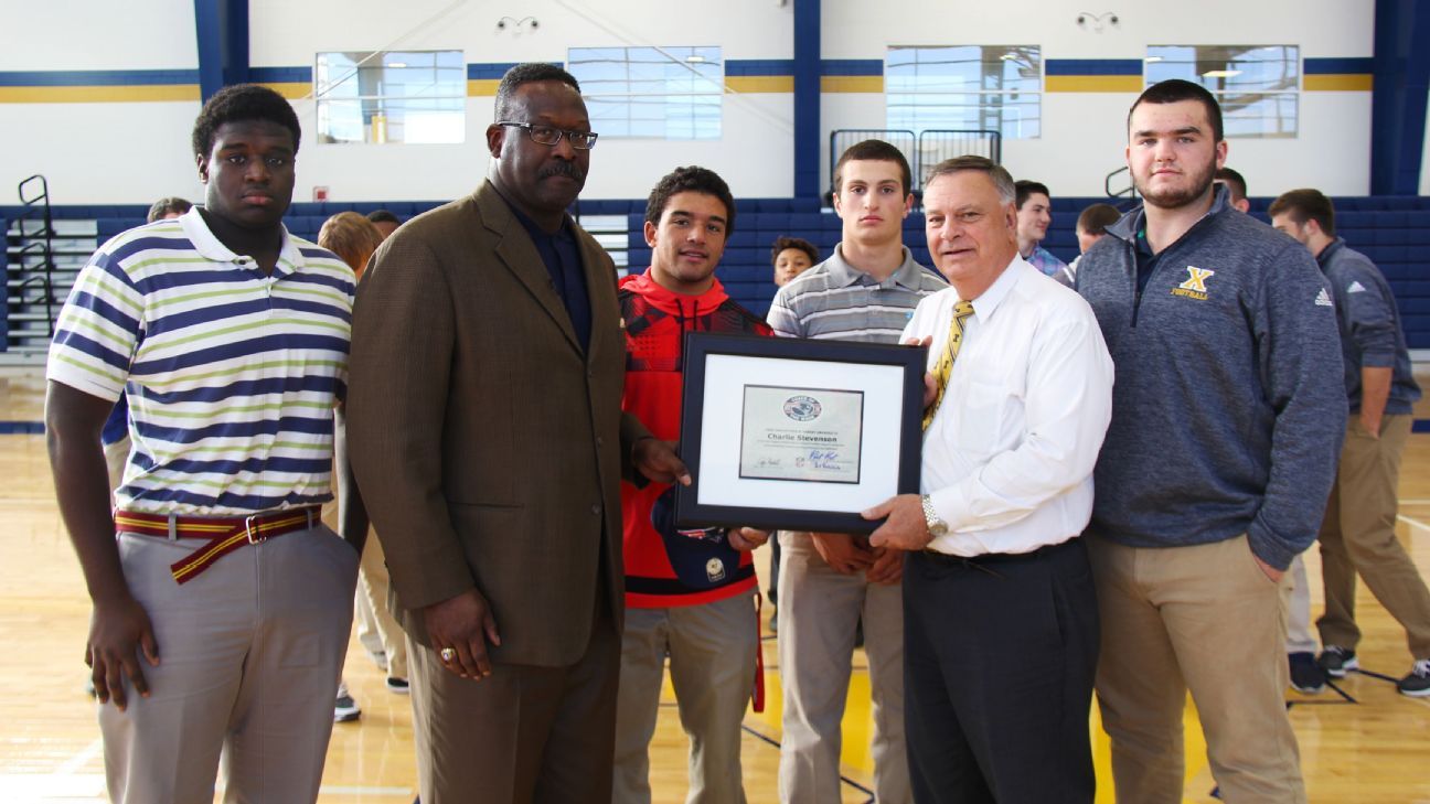 Xaverian's Charlie Stevenson named Patriots Coach of the Week - ESPN ...