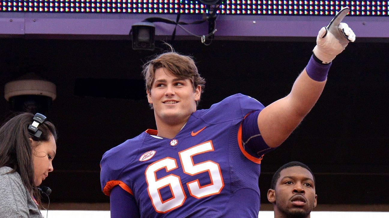 Clemson Tigers' Daniel Stone proposes marriage on Senior Day - ESPN ...
