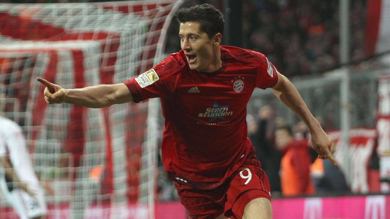 Robert Lewandowski happy at Bayern Munich amid PSG link - ESPN