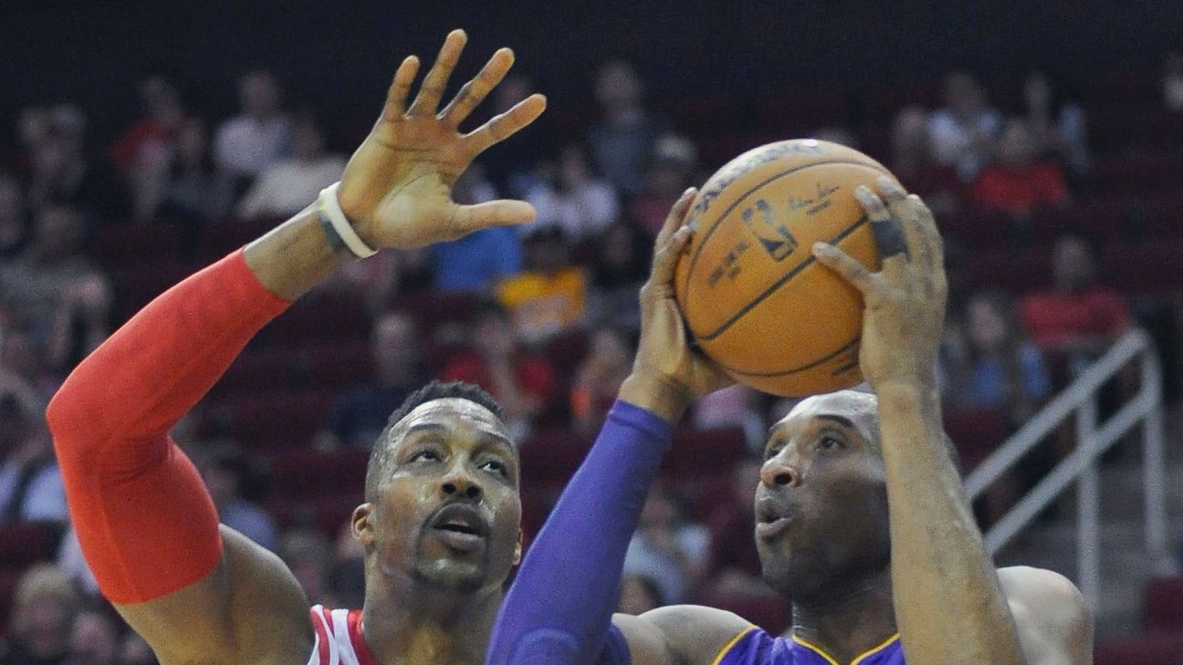 All seems to be good between Dwight Howard and Kobe Bryant - ESPN ...