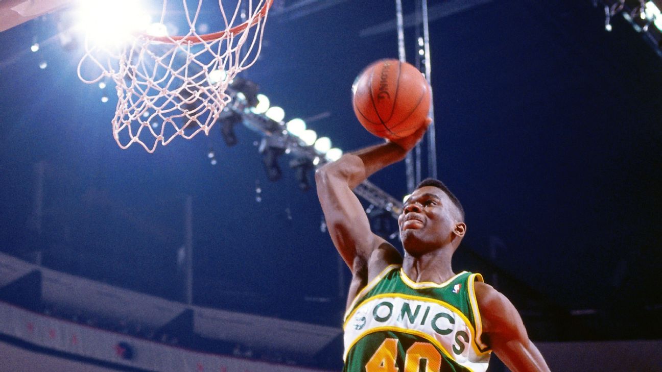 #NBArank Best Playoff Vines: Shawn Kemp runs over Alton Lister for the dunk