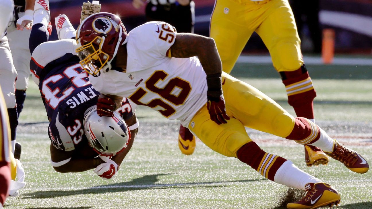 Raiders add Perry Riley Jr. to banged-up linebacker corps - ESPN