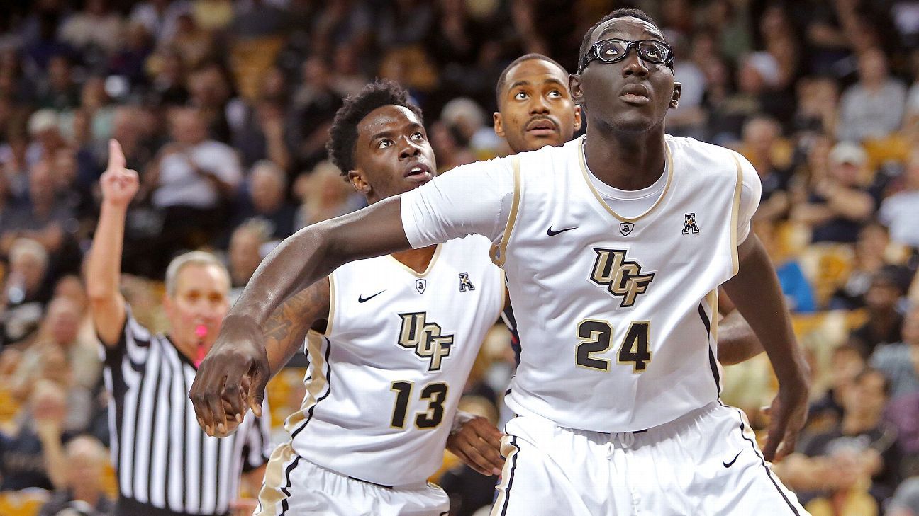 UCF center Tacko Fall to have season-ending shoulder surgery - ESPN