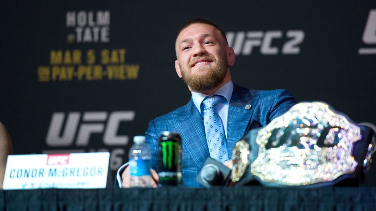 Conor McGregor meets community service obligation - ESPN