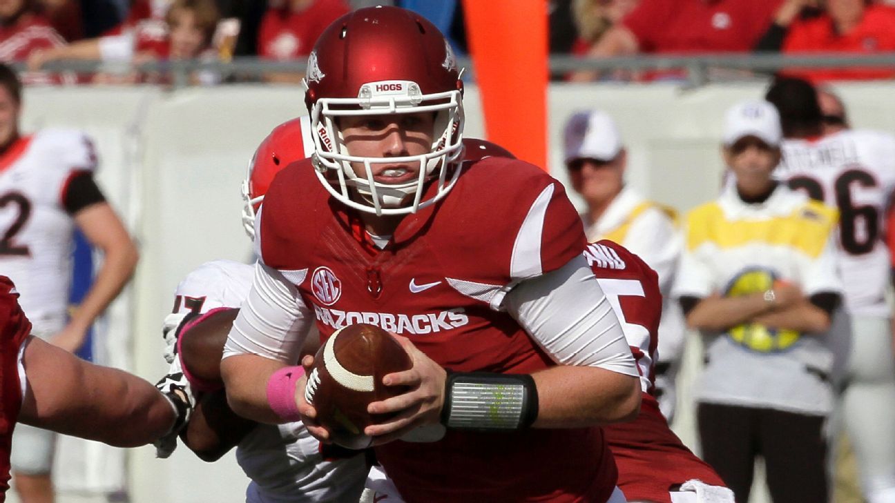 Austin Allen named starting quarterback at Arkansas - ESPN