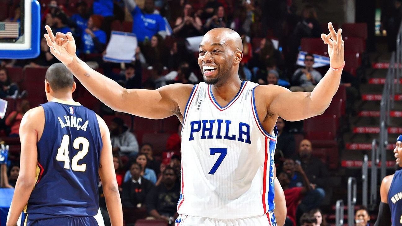 Sixers' Carl Landry hears 'M-V-P' chants in Philadelphia - ESPN