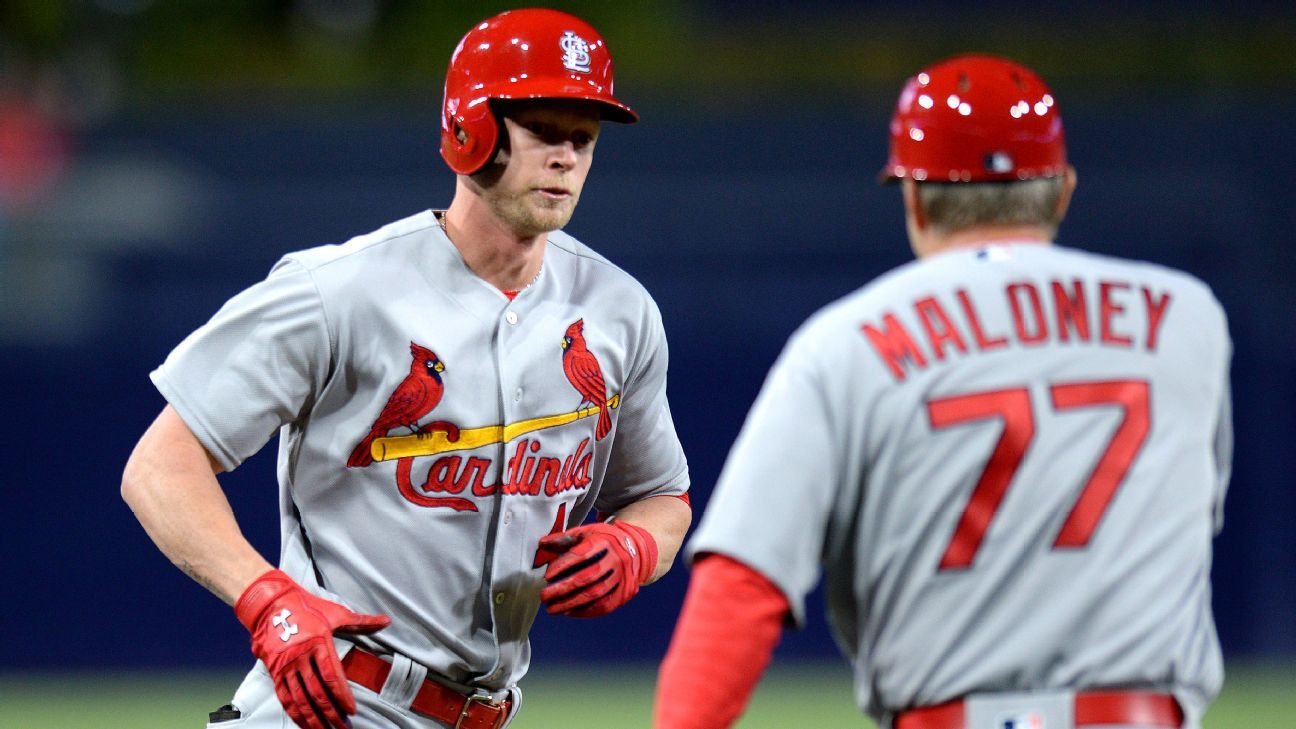 St. Louis Cardinals' Jeremy Hazelbaker: Didn't hurt myself Wednesday ...