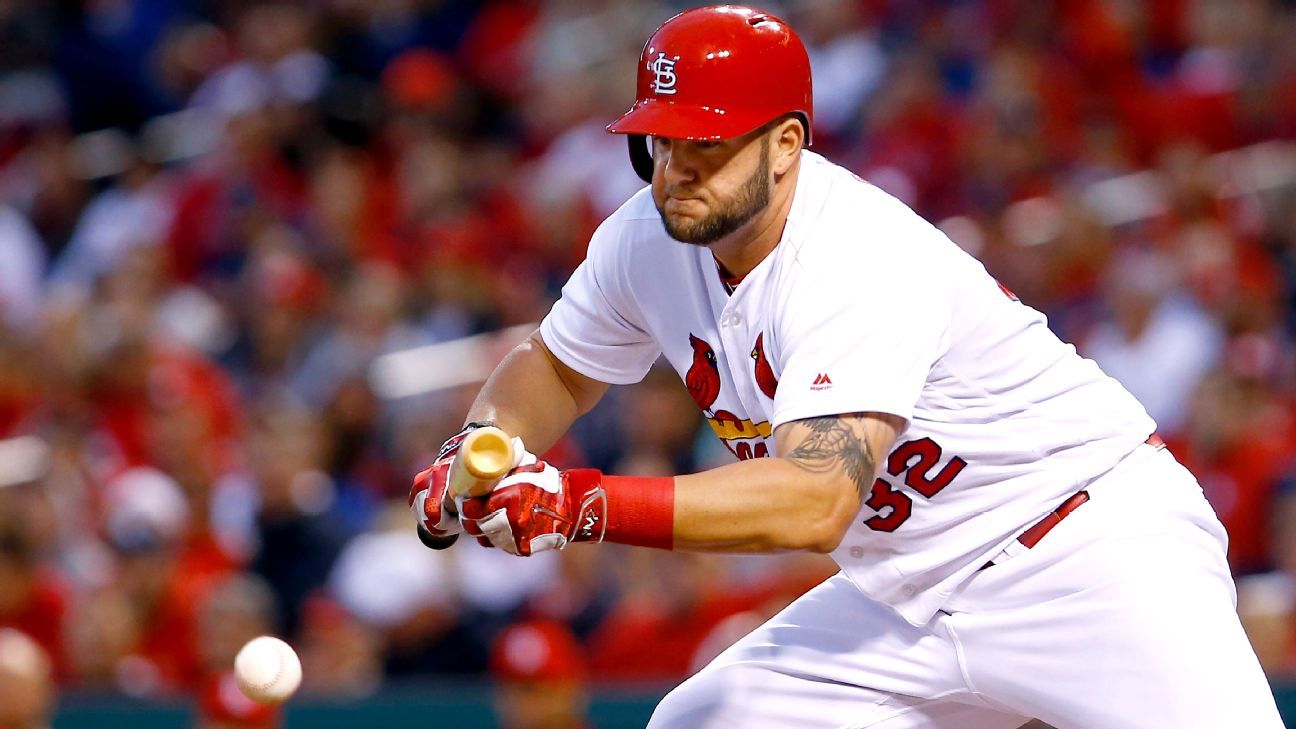 Cardinals' Matt Adams beats the shift with a bunt - ESPN - St Louis ...