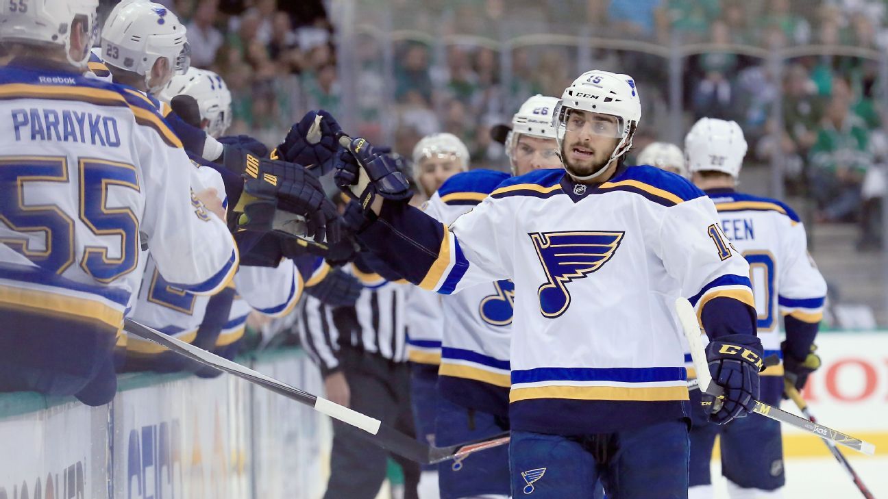 Robby Fabbri of St. Louis Blues undergoes left knee surgery