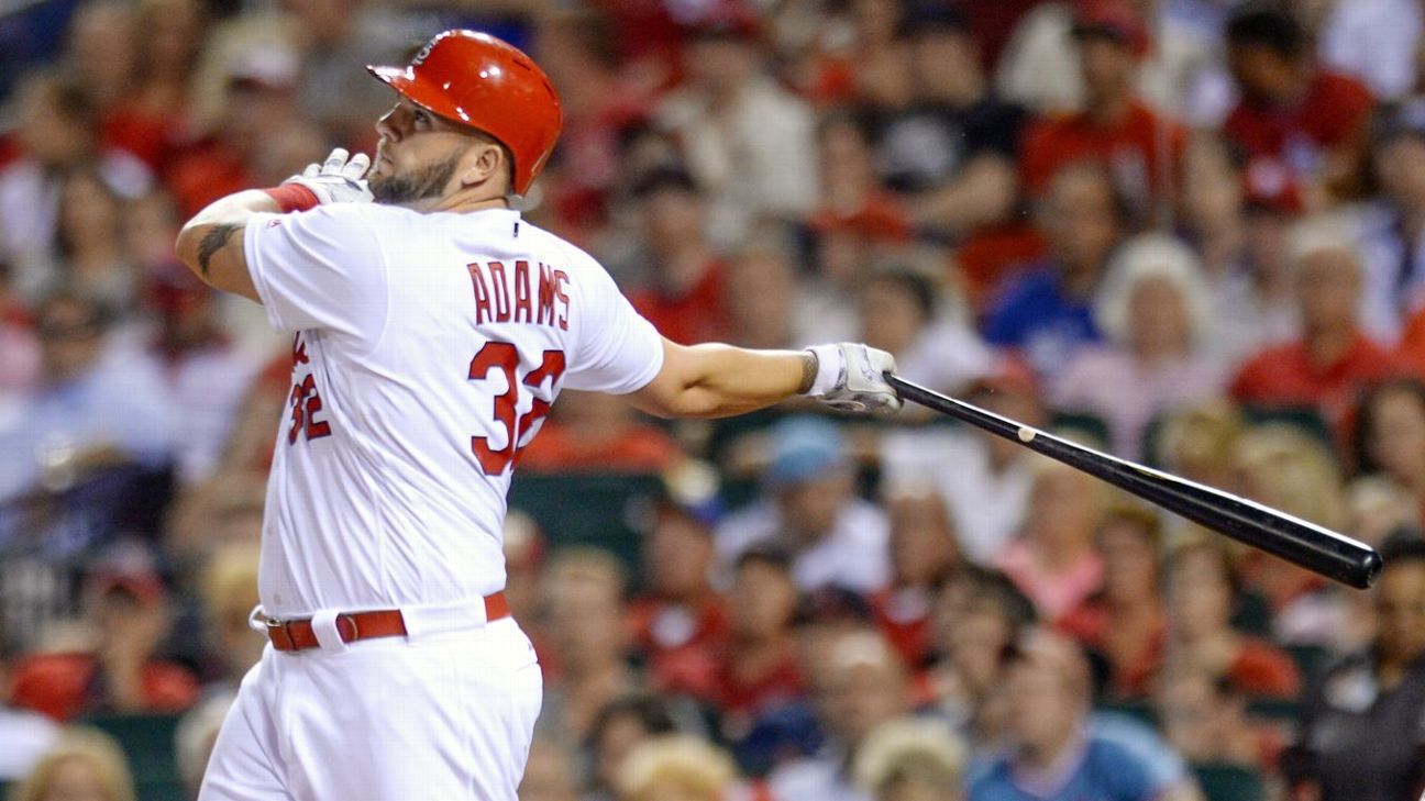 Matt Adams is finding his groove with the Cardinals - ESPN - St Louis ...