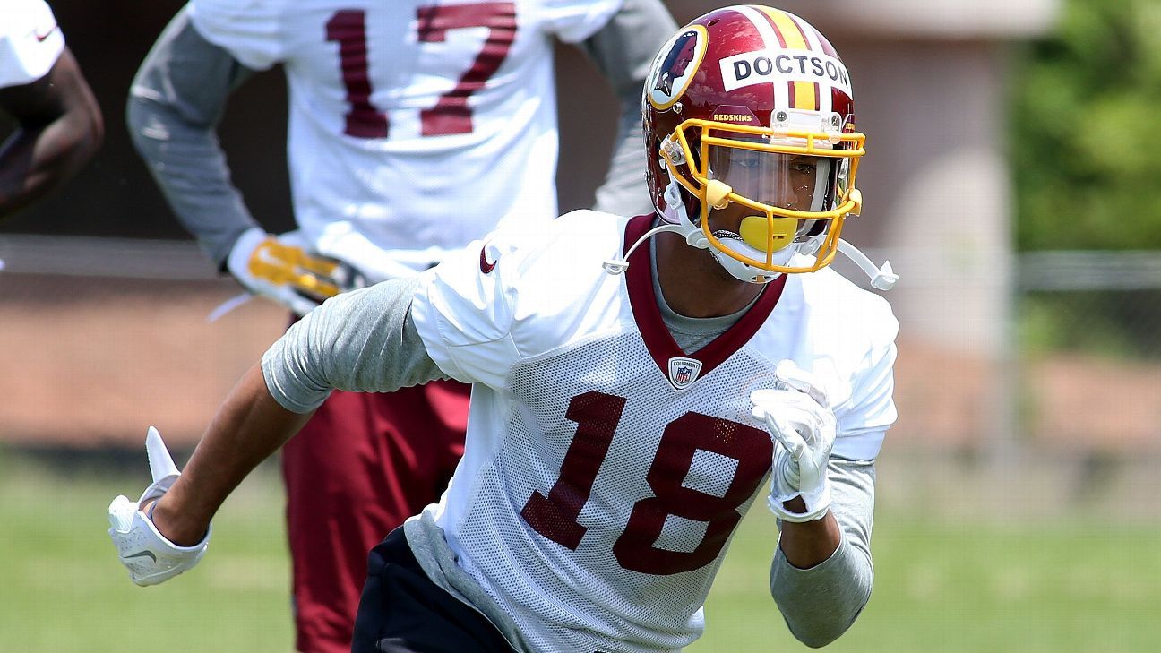 Josh Doctson increases work as he recovers from Achilles issues - ESPN ...