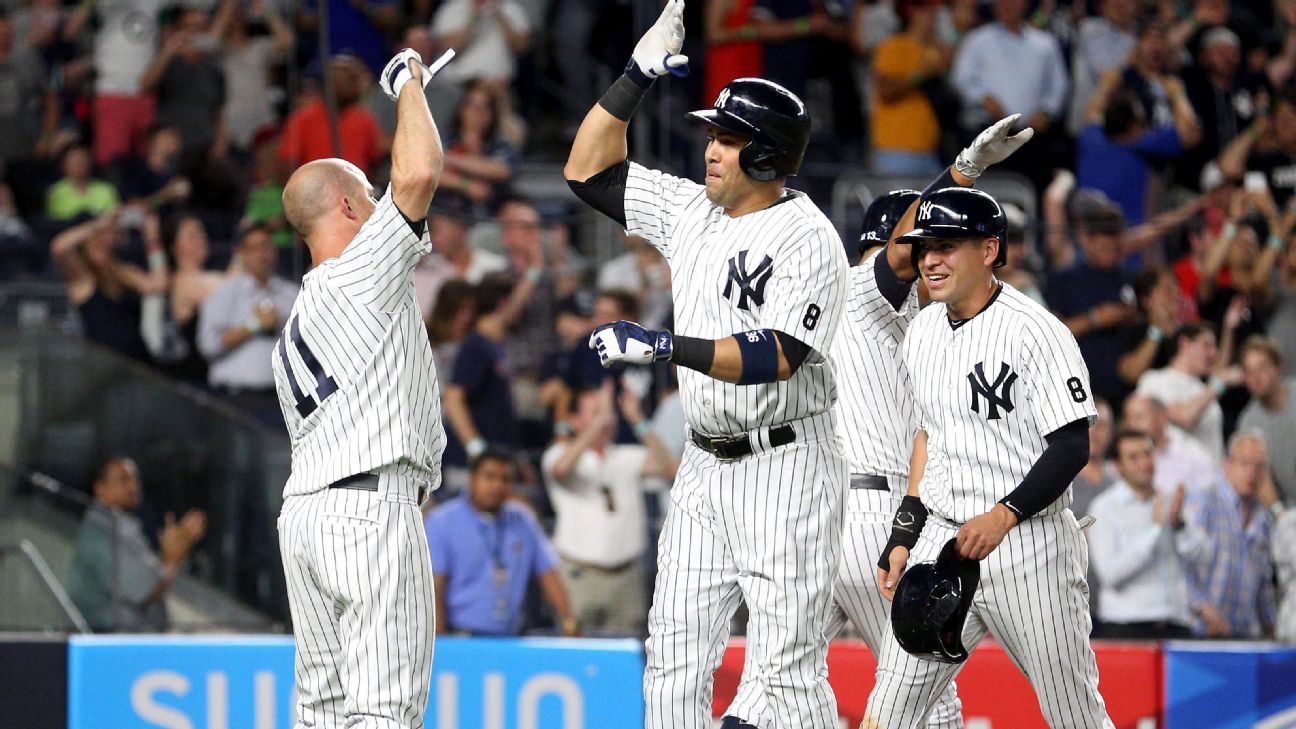 New York Yankees finally showing signs of offensive potential - ESPN ...