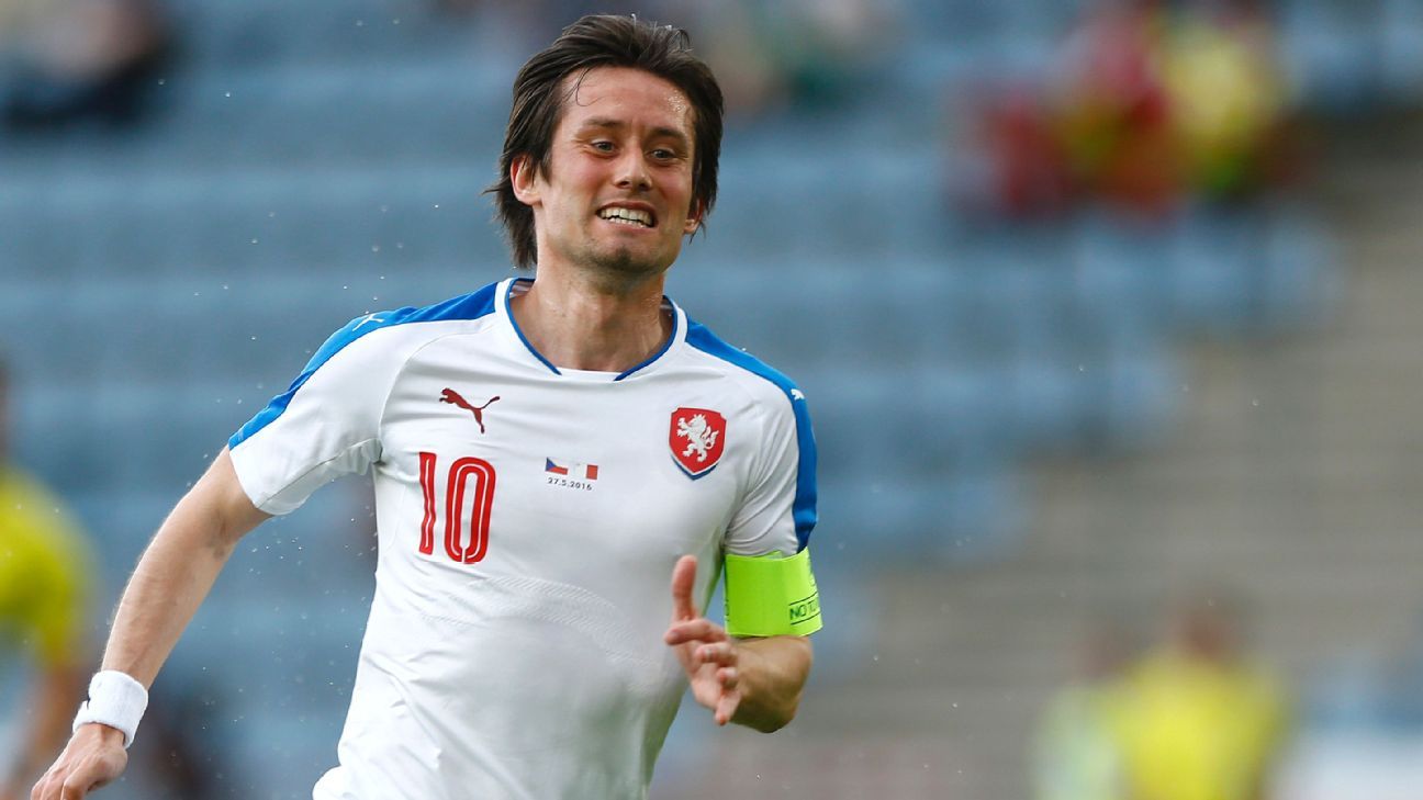 Czech Republic captain Tomas Rosicky urges youngsters to be confident ...
