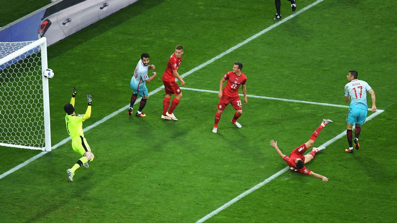 Burak Yilmaz says Turkey win went exactly as planned - ESPN