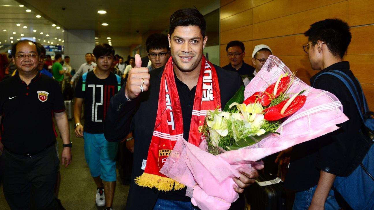 Hulk in China ahead of Shanghai SIPG move from Zenit St Petersburg - ESPN