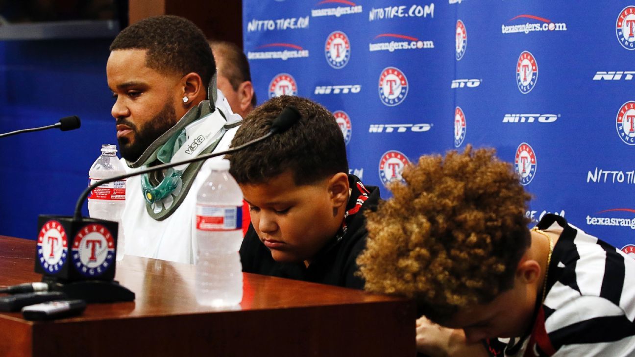 Prince Fielder leans on family as he exits - ESPN