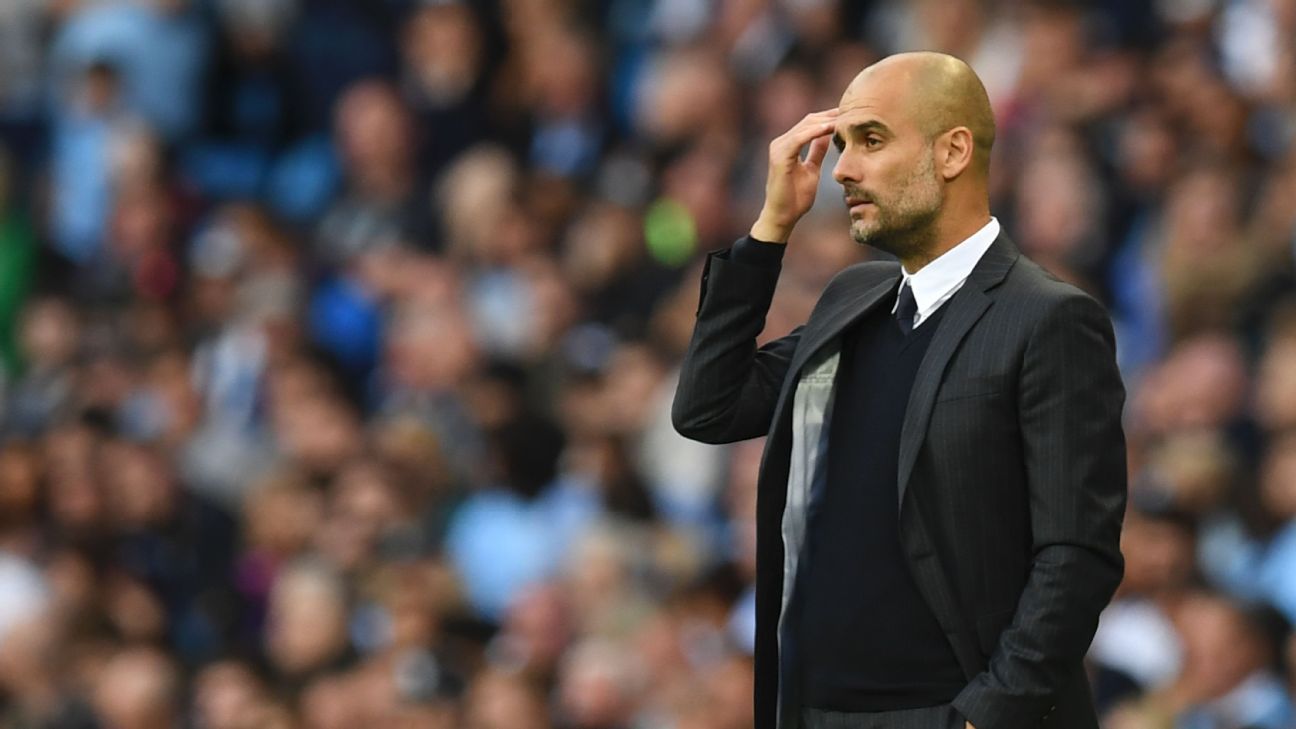 Pep Guardiola and Manchester City new system will be tested at Stoke - ESPN
