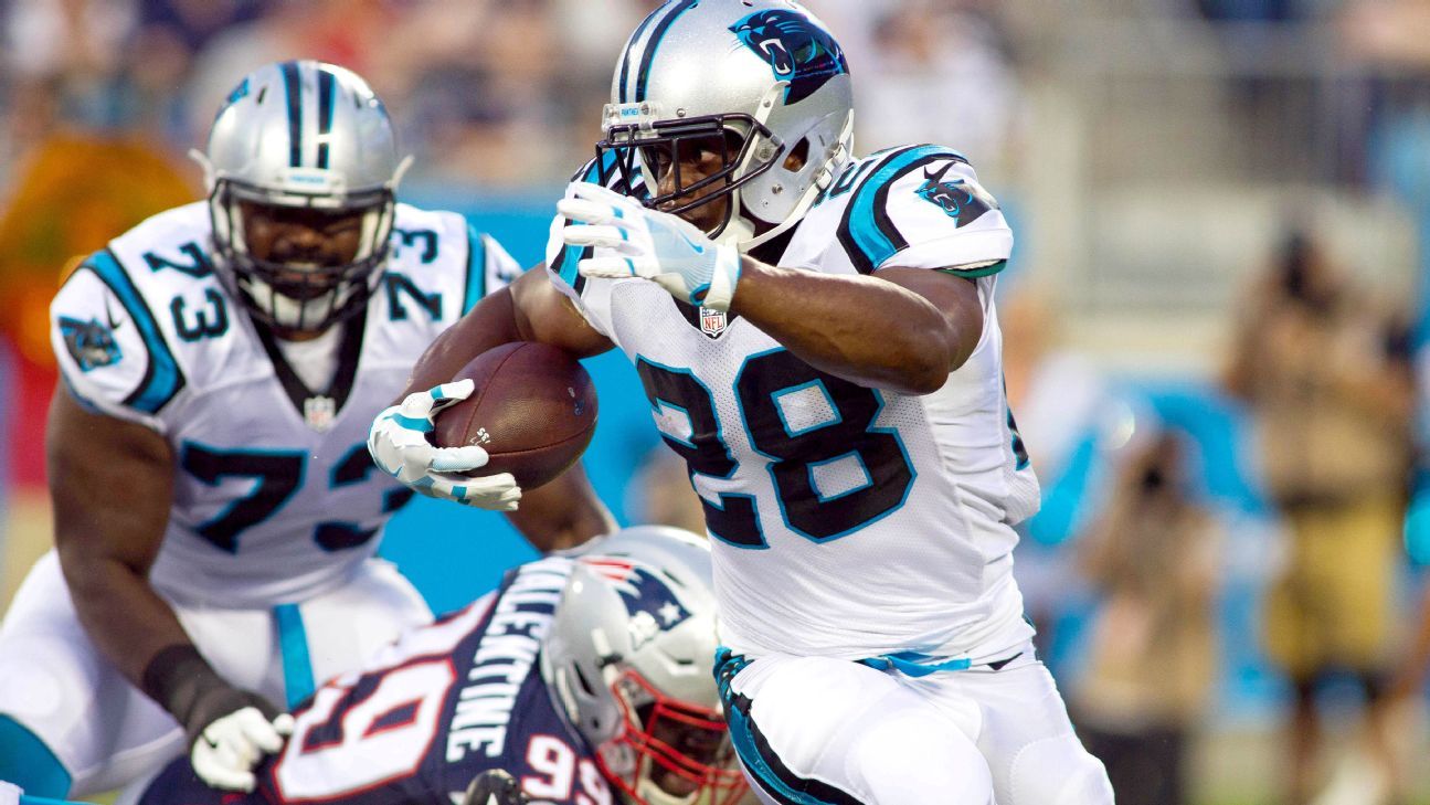 Carolina Panthers may need overhaul at the running back position - ESPN ...