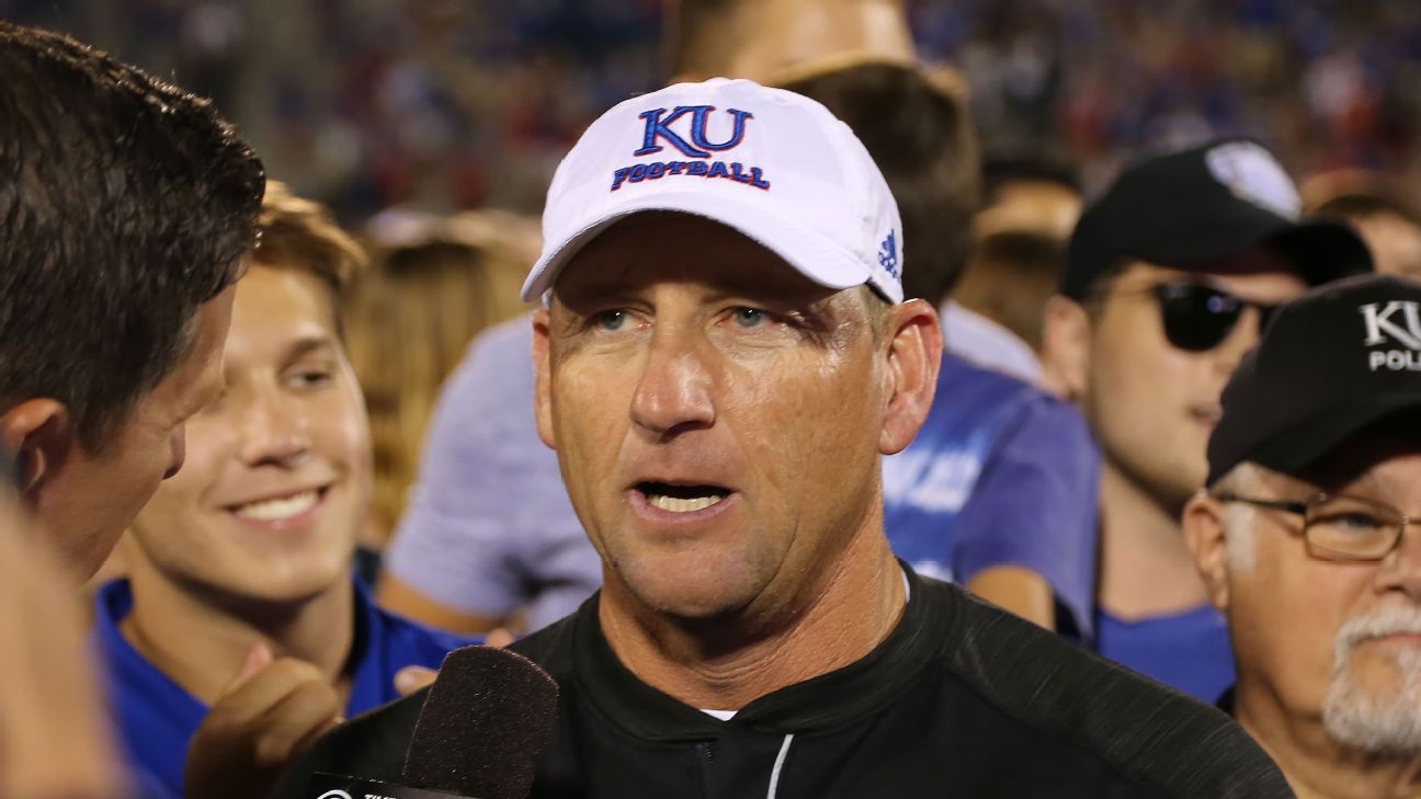 Kansas athletic director Sheahon Zenger says David Beaty will return as ...