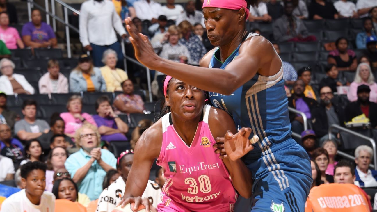 Minnesota Lynx center Sylvia Fowles named WNBA Defensive Player of the ...