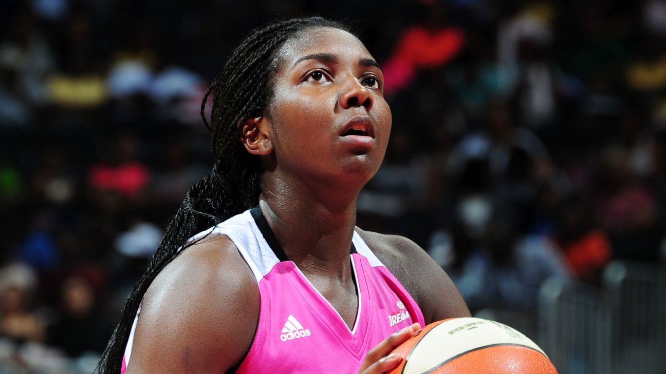 Elizabeth Williams of Atlanta Dream named 2016 WNBA Most Improved ...