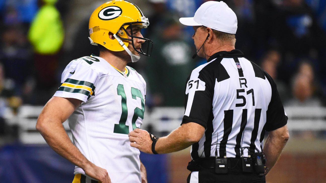 'Hail Mary' referee Carl Cheffers set to work Detroit Lions-Green Bay ...