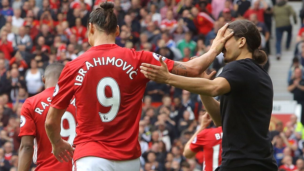 Zlatan Ibrahimovic pitch invader tries to meet his idol at Manchester ...