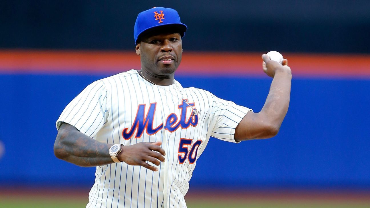 Viral Vault: 50 Cent Throws Hilarious First Pitch - ESPN