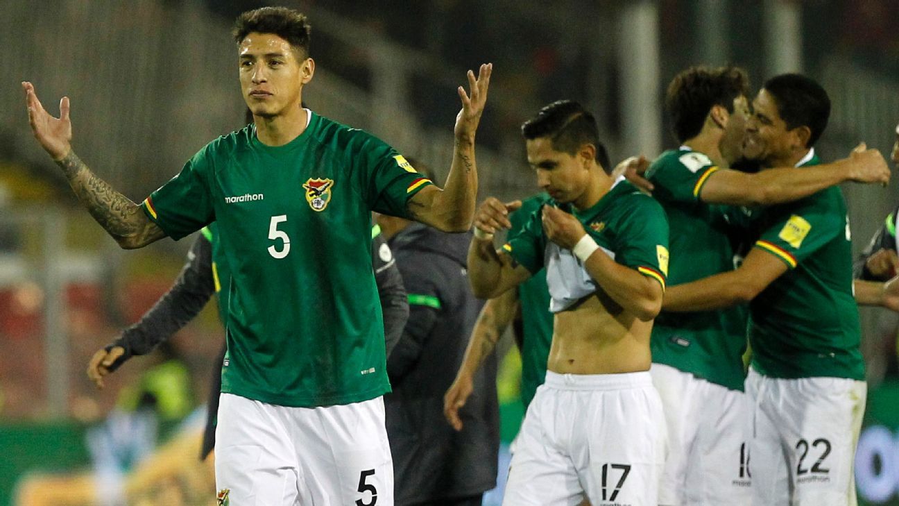 FIFA investigating claims Bolivia fielded an ineligible player - ESPN