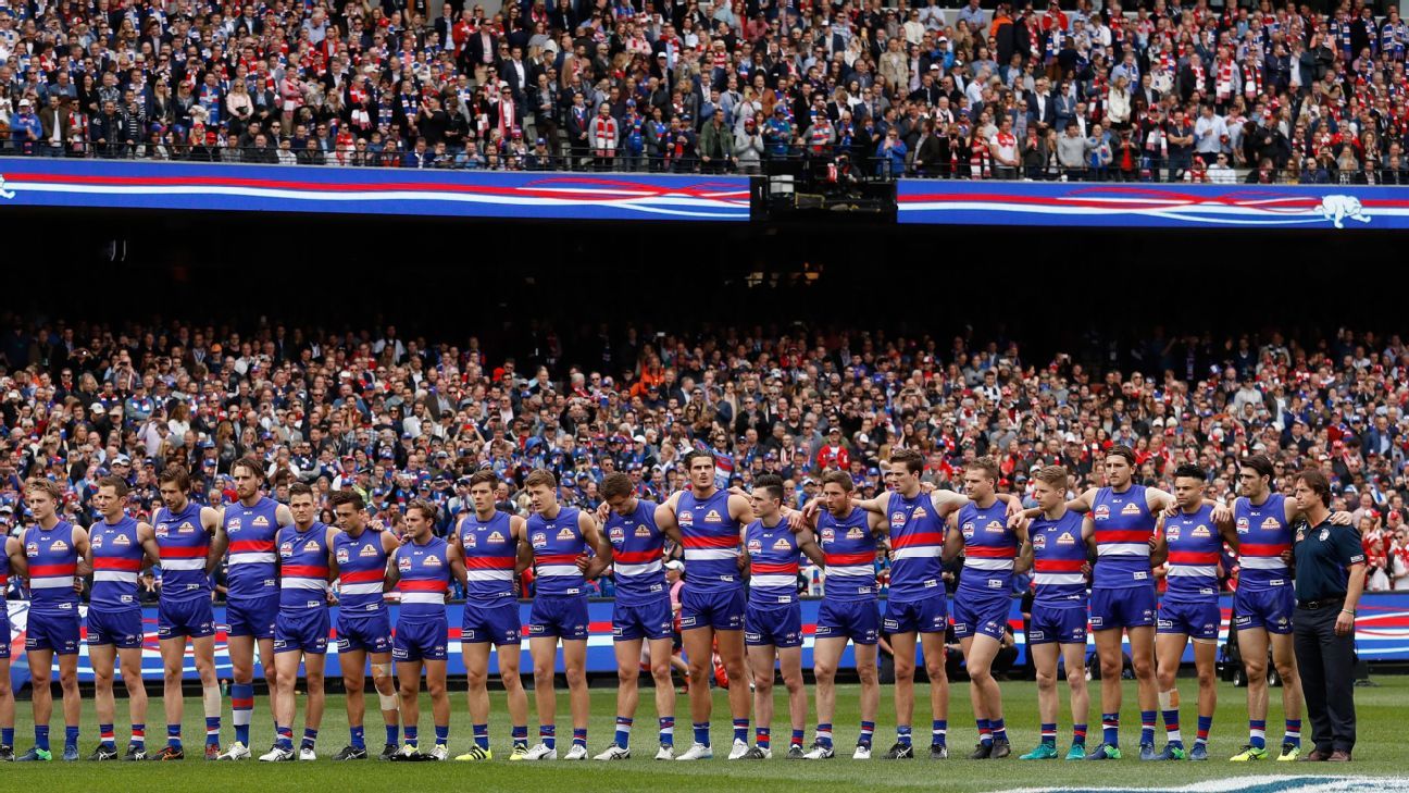 Bulldogs to unfurl AFL flag in round two after fixture release - ESPN