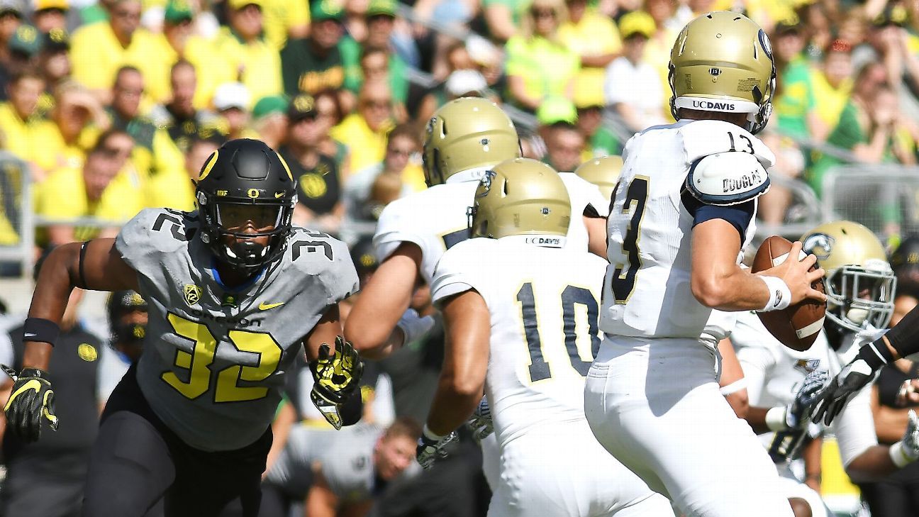 Oregon Ducks LB Eddie Heard arrested on assault, harassment charges - ESPN