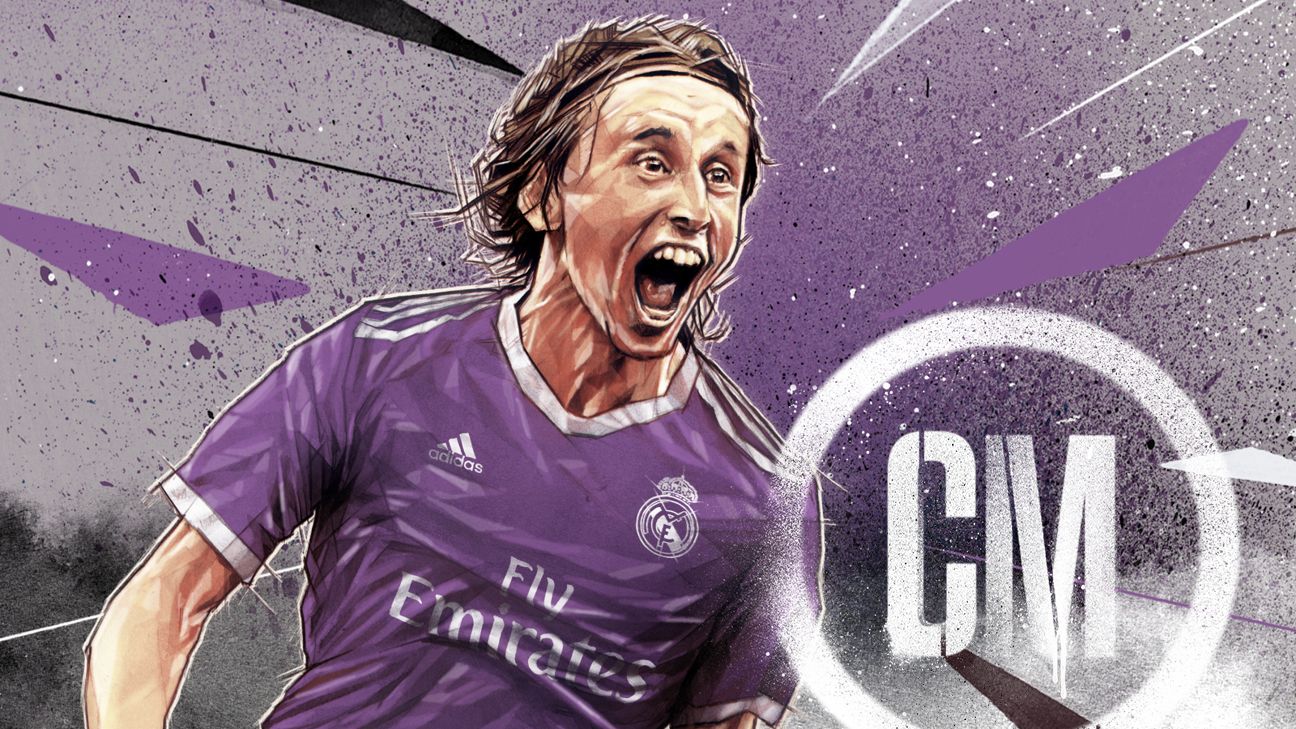 #FC100: Real Madrid star Luka Modric is ranked as the best central ...