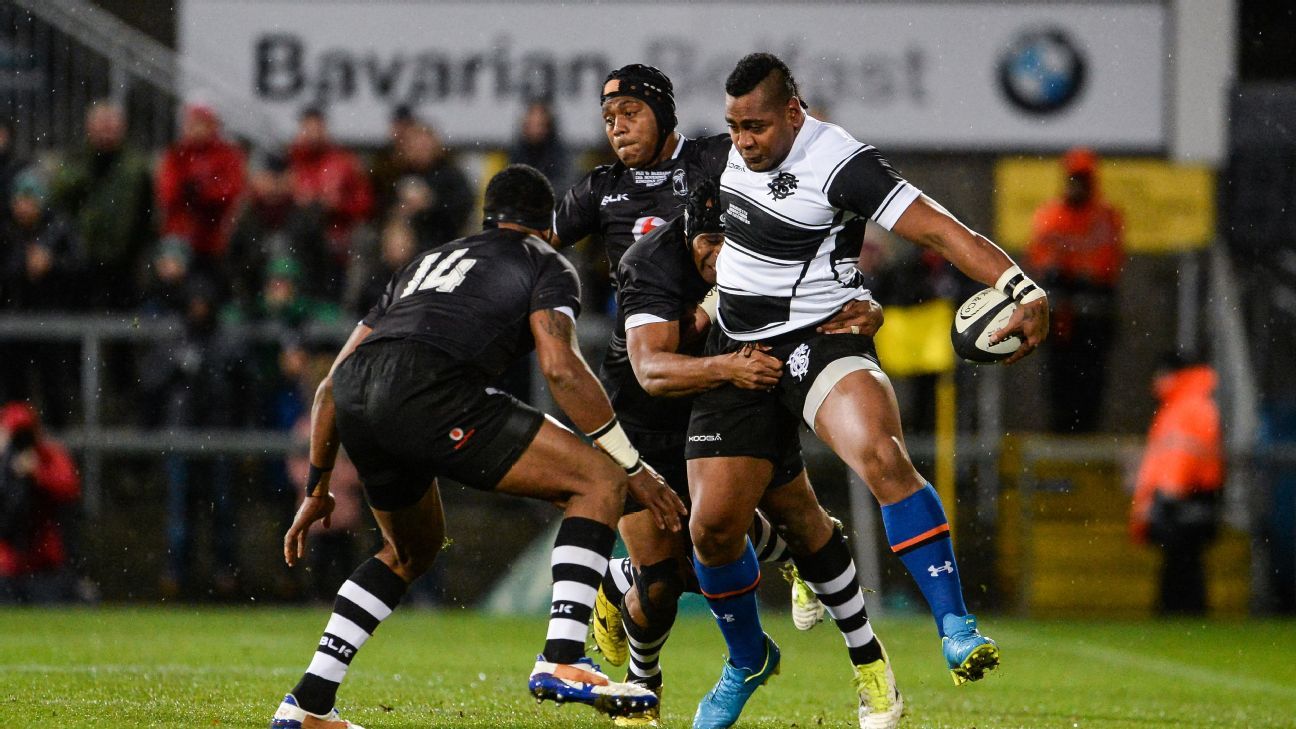 Barbarians coast to big win over Fiji - ESPN