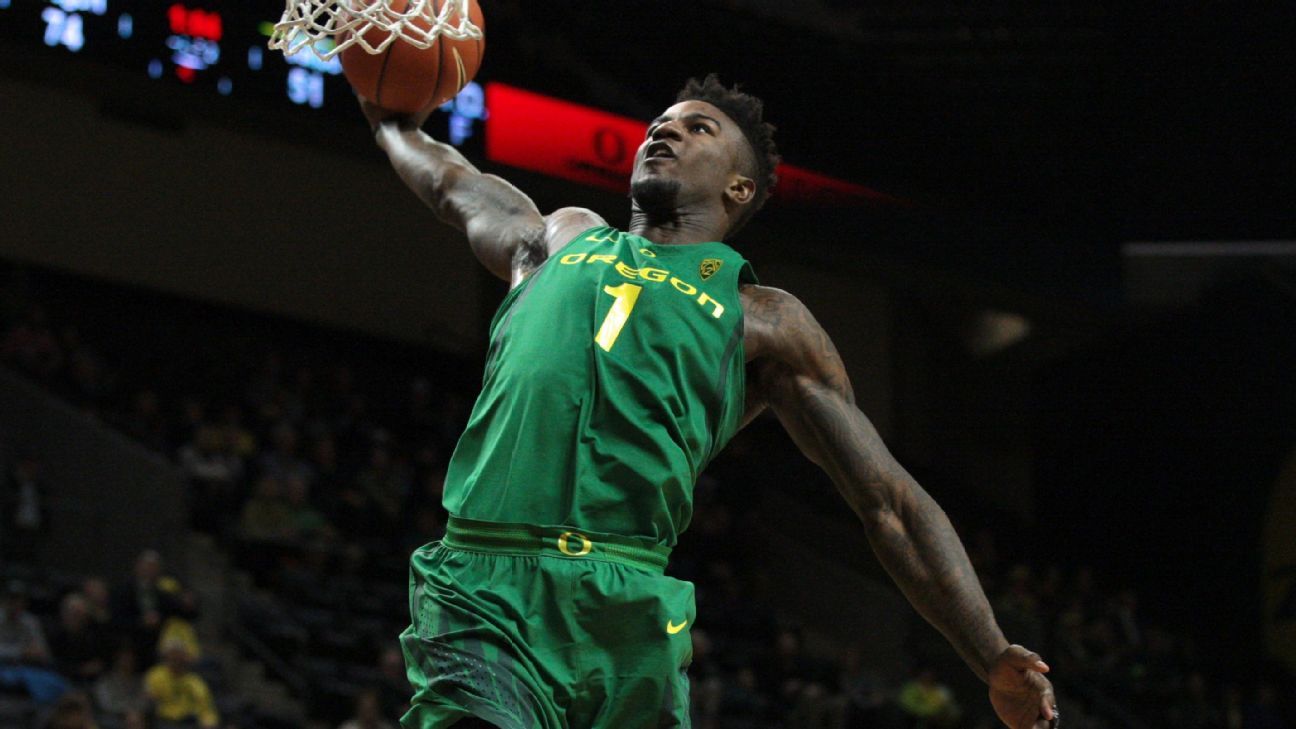 2017 NBA Draft -- Golden State Warriors get Oregon forward Jordan Bell ...